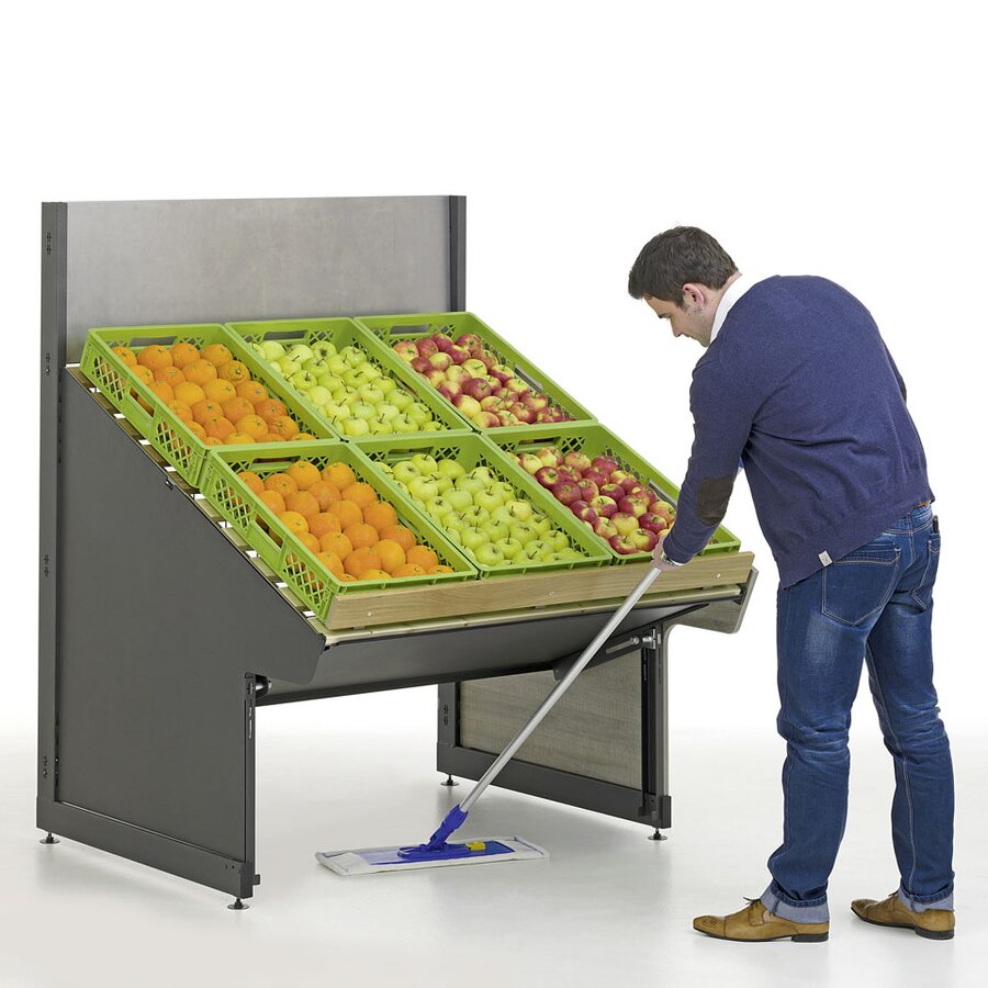 Neues Obst- und Gemüse Präsentationsmöbel von Wanzl | Wanzl